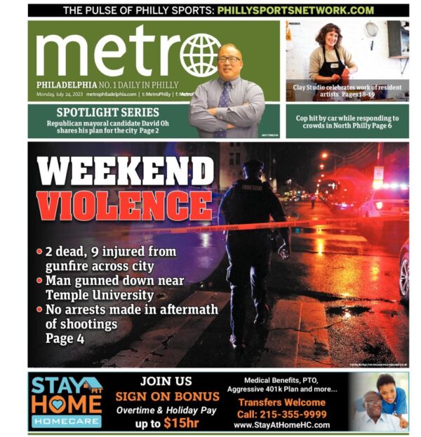 Metro Philadelphia: ‘I’m a reformer’ who doesn’t care about political ...